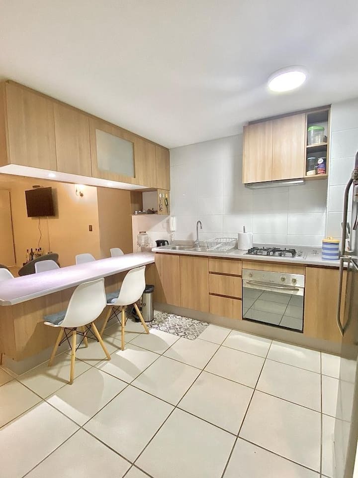 Cómodo Departamento En El Tabo Para 6 Personas - El Tabo