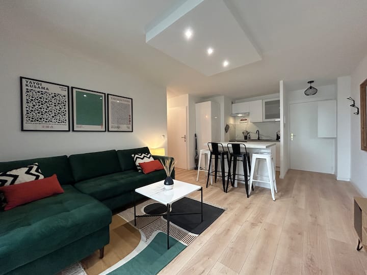 T2 Cosy Avec Parking Sécurisé - Annemasse