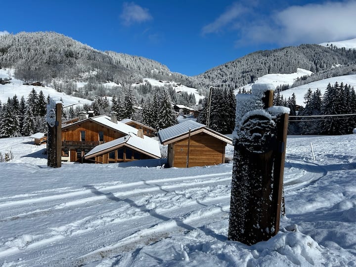 Chalet De L'ours Au Pied Des Pistes - Notre-Dame-de-Bellecombe