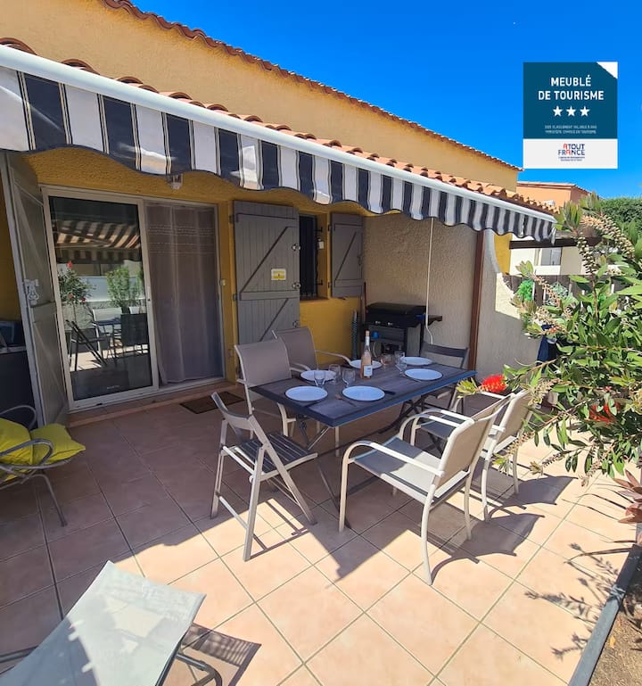 Maison Classée 3 éToiles Plage Richelieu - Le Grau d'Agde