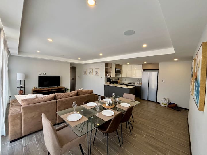 Apartamento Minimalista De 3 Habitaciones - Guatemala City