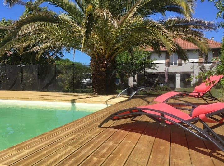 Grande Maison Avec Piscine - Pays basque français