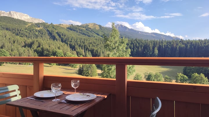 Studio 4 Personnes Avec Vue - Lans-en-Vercors