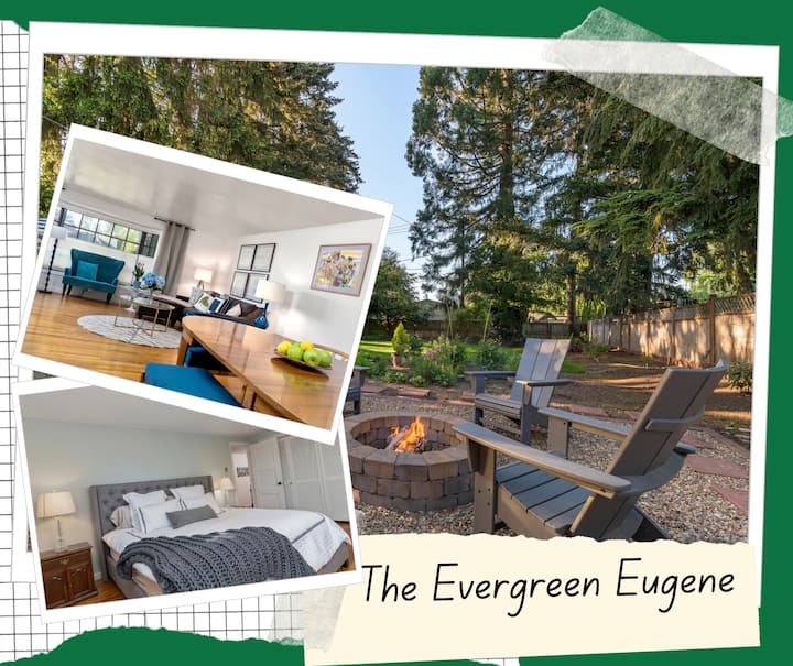 Stylish 4 Bedroom Home Near Stadium, University - Eugene, OR