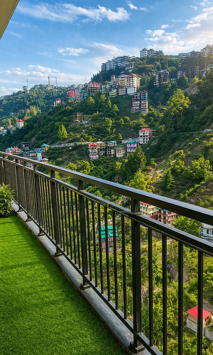 Hop Stay Shimla - Luxury 2bhk - Scenic Valley View - Shimla