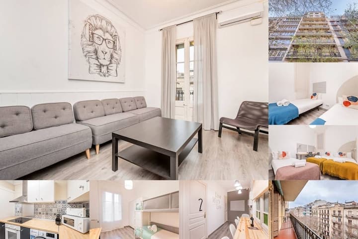 Great 4 Bedroom 2 Bathrooms Nice Area L'eixample! - Barcelona