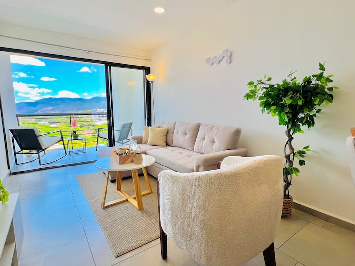 Apt+wifi+kitchen+ac+laundry+tv+parking@sansalvador - El Salvador