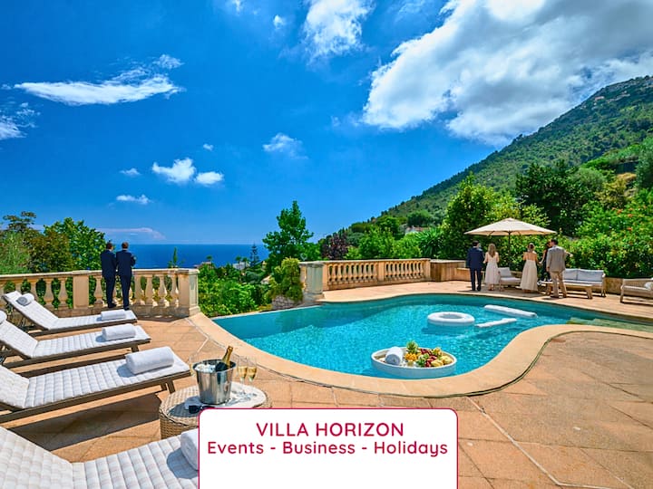 Private Villa 5min To Monaco | Skyline View | Pool - Menton
