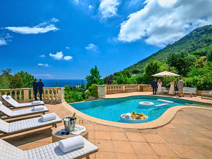 Private Villa 5min To Monaco | Skyline View | Pool - Menton