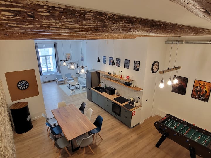 Superbe Loft Au Vieux-port: Vacances & Séjours Pro - Marsella, Francia