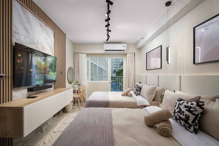 Zen Haven Staycation Condo At The Center Of Moa - Manila