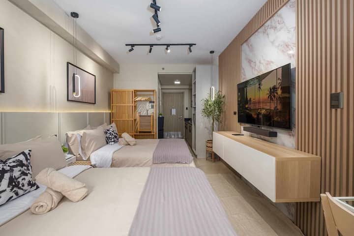 Zen Haven Staycation Condo At The Center Of Moa - Manila