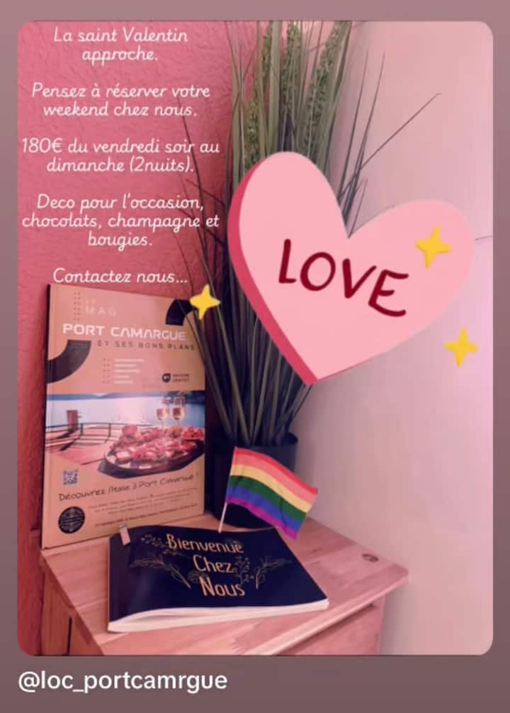 Studio De 1 à 4 Personnes Avec Clim Et Wifi - Port Camargue