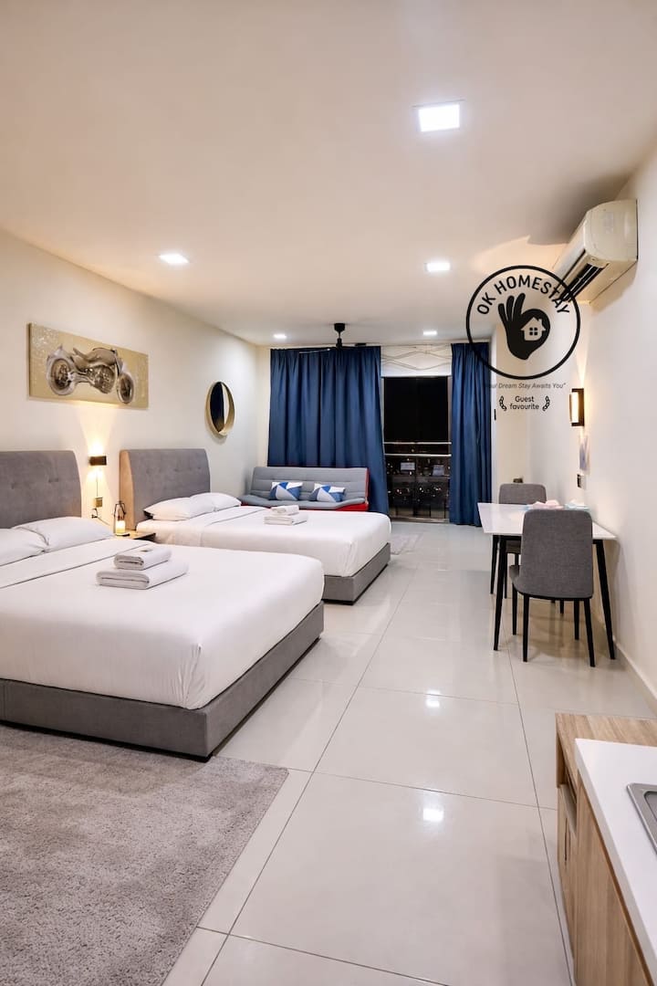 Ksl City Mall | 4 Pax | 2qbed | Ksl Esplanade S1 - Johor Bahru
