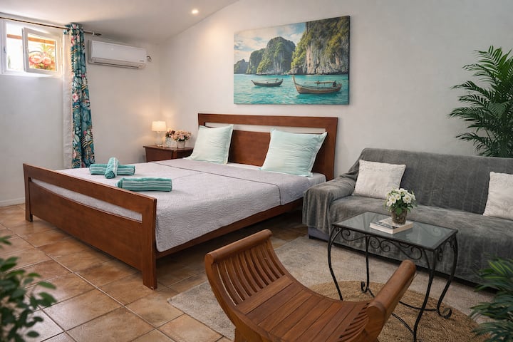 Bienvenue à La Baraka Chambre Moya - Mayotte