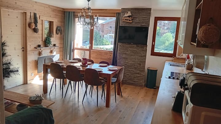 Le Chaleureux Sarvan, Ski Au Pied, 3 Chambres 6/8p - Frankreich