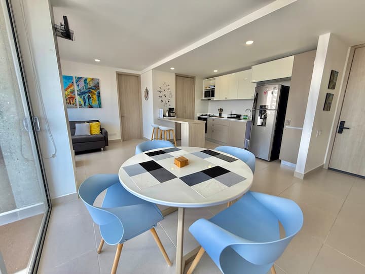 Apartamento Cerca Al Mar En El Edificio Sunno P6 - Cartagena