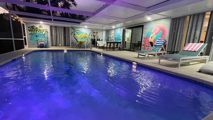 Clearwater Heated Pool Family-friendly. Near Beach - Clearwater, FL