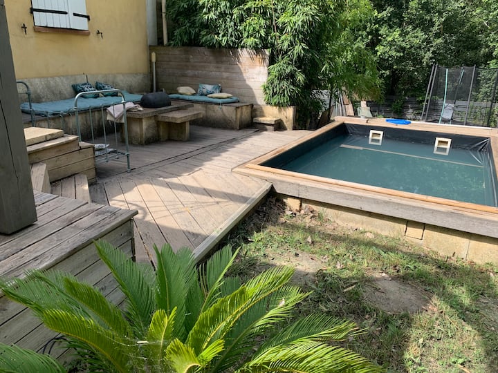 Villa Chilensis 5 Min D Aix Avec Piscine Privative - Saint-Cannat