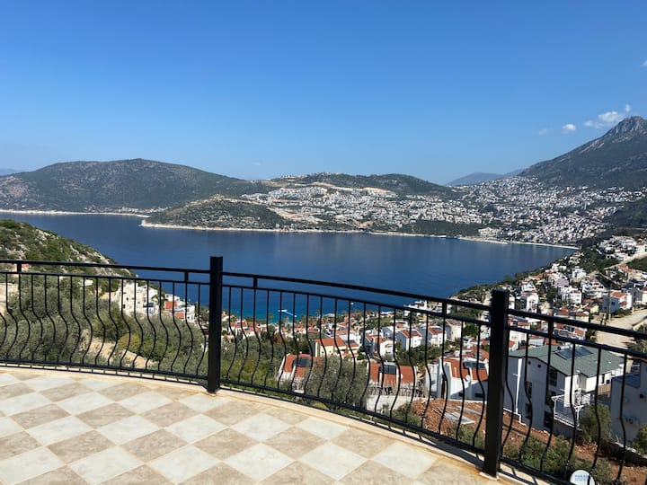 Kalkan Deniz Manzaralı Villa - Kalkan