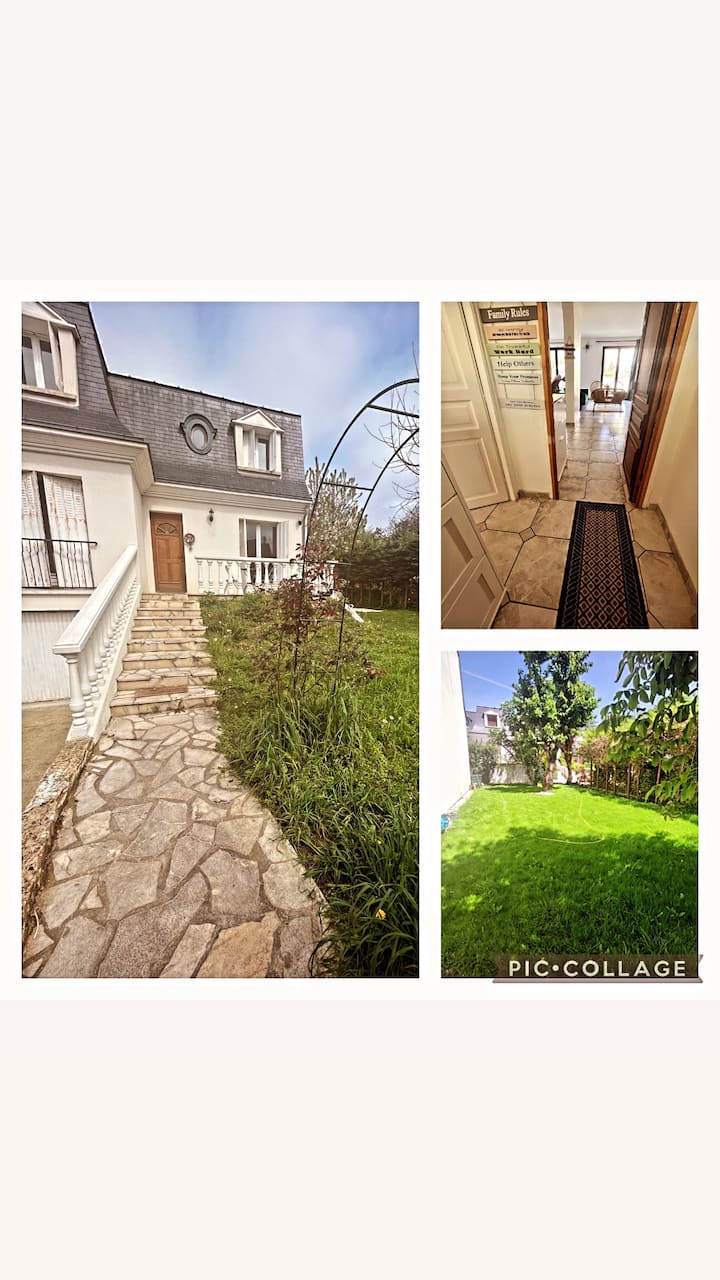 Grande Maison Calme De 6 Pièces - Villiers-sur-Marne