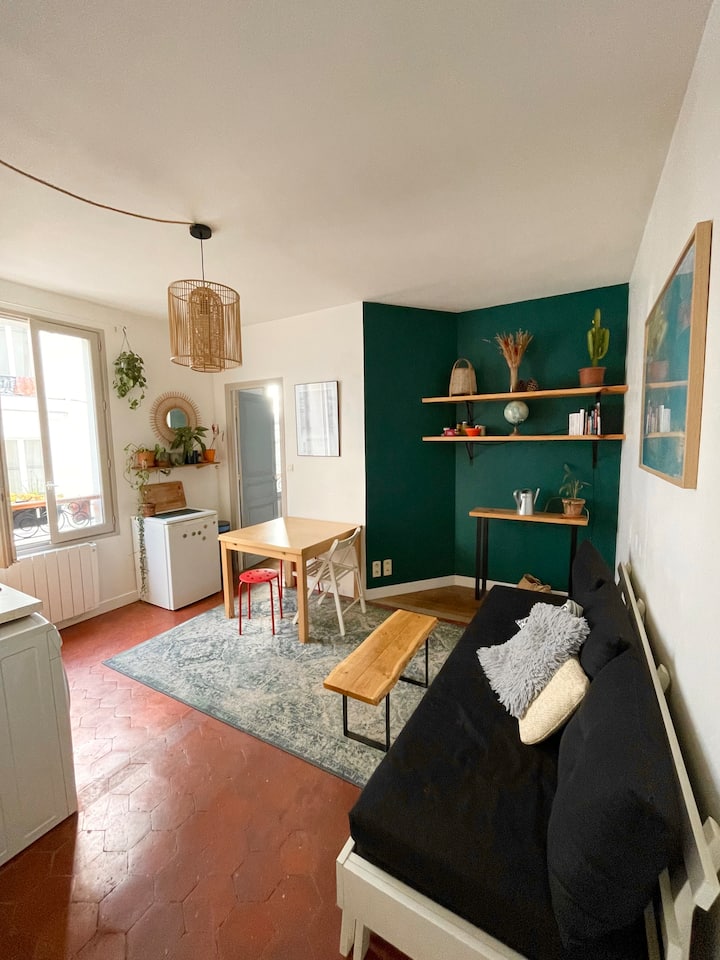 Appartement Lumineux Belleville - Paris