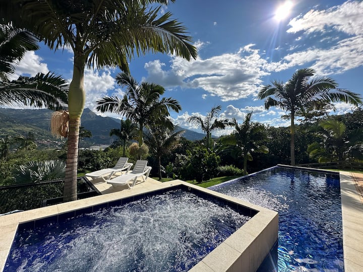Fc_dream Villa With Pool&jacuzzi Close To Medellin - Girardota