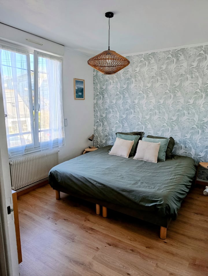 Chambre Double - Centre-ville à Pied - Concarneau