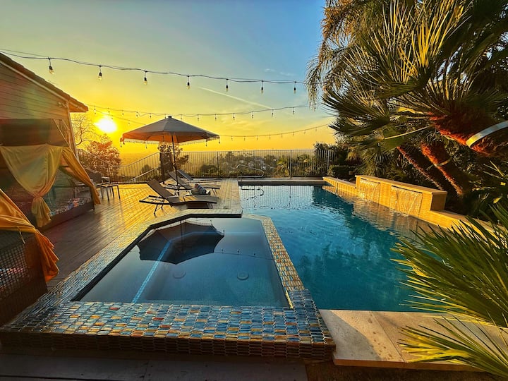 Panorama Mountain View Resort W Stunning Pool View - 橙市