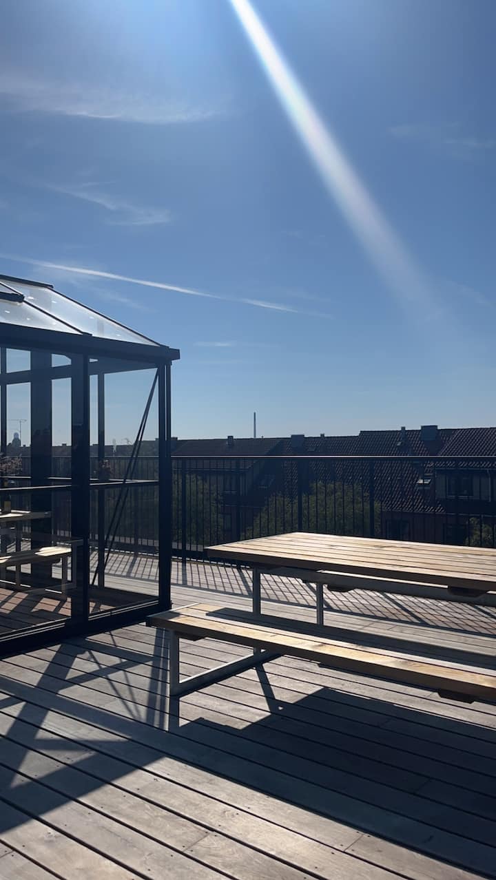 New Yorker Lejlighed Tæt Ved Nørrebro Station - Copenhague