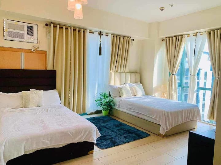 Staycation Unit @Two Palm Across Naia T3 W/ Wifi - Pasig