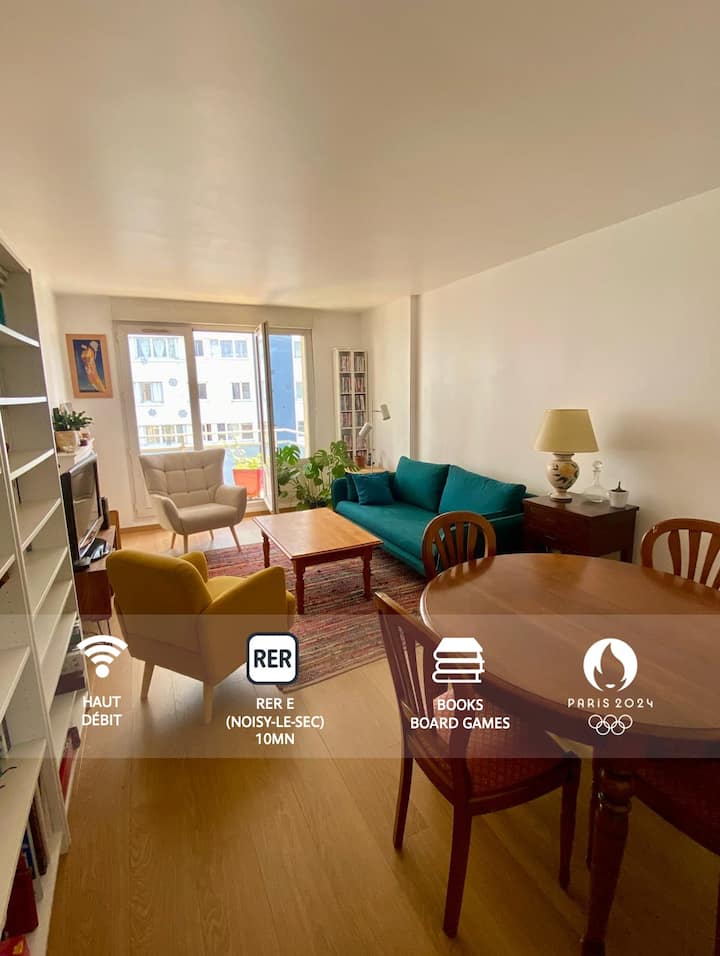 Grand Appartement Tout Près De Paris - Bobigny