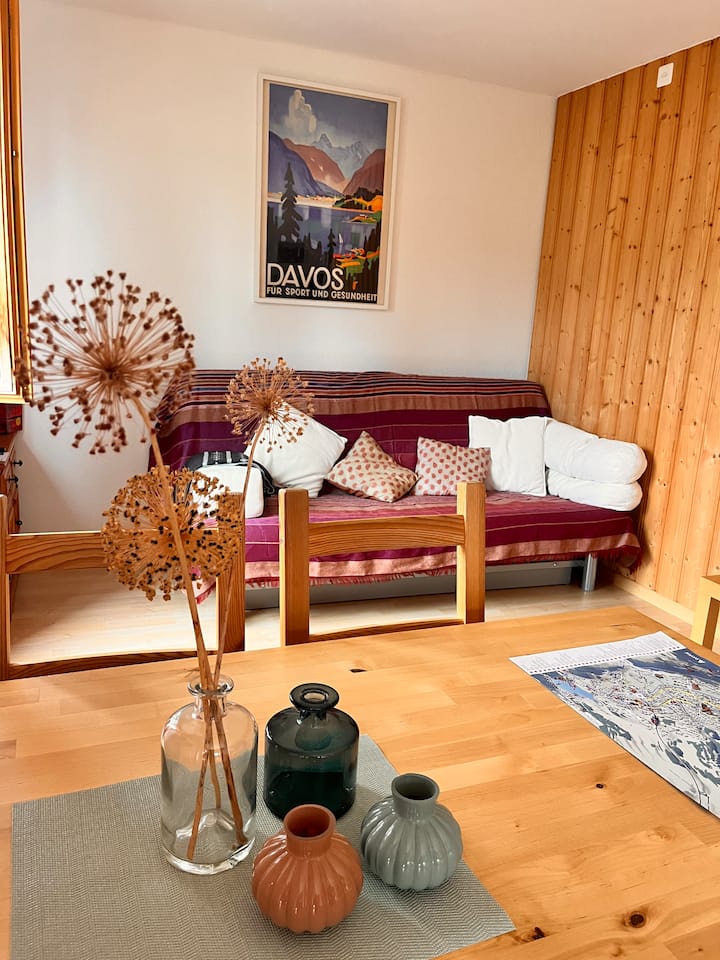 Gemütliche Ferienwohnung In Davos Dorf - Davos
