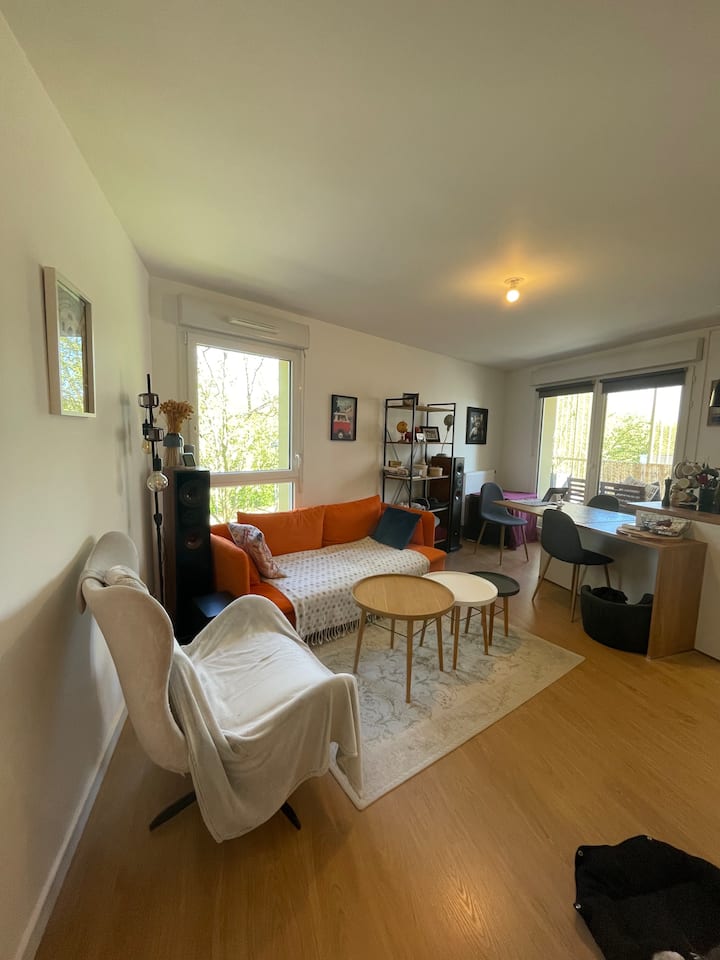 Appartement T3 Calme Beaujoire - Carquefou