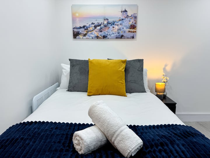 New City Centre Gem: 1-bedroom Flat + Free Parking - Cardiff