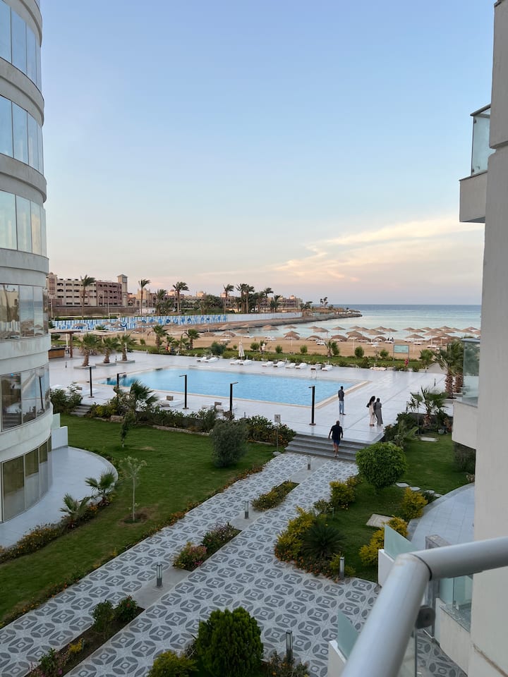 Modern Seaview Condo In Scandic Resort Hurghada - Hurghada