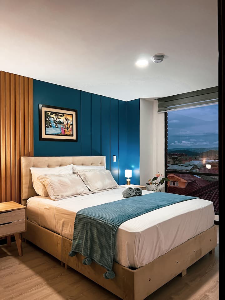 Cozy Apartment With Great View, Pool And Rooftop - Cuenca