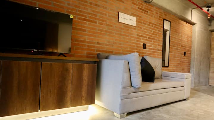 Amazing Industrial Loft With Terrace X - Medellín