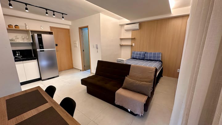 Studio Super Luxo + Estacionamento - Juiz de Fora