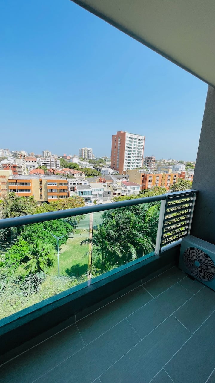 Nuevo Apto. 3br, Zona Norte Con Balcón & A/c - Soledad