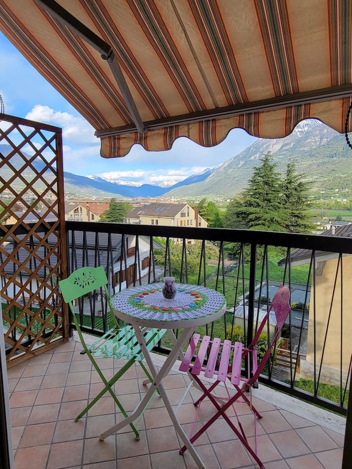 Maison Pupetta-panorama Su Aosta-cir Vda N.0413 - Pila