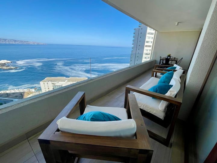 Hermoso Departamento En Reñaca - Viña del Mar