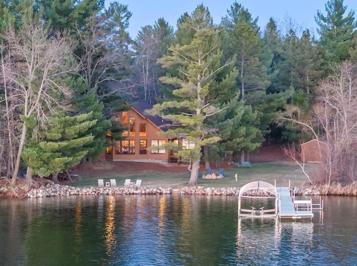 7-acre Private • Pickleball, Tennis & Sand Swim! - Nisswa, MN