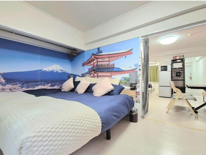 Near Shibuya Area|4realbed|40㎡|4-minwalk,station - Shibuya