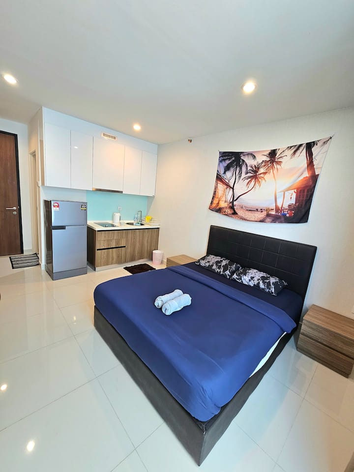 Travo Studio In Kuching City–2 Pax-kozi Square - Kuching