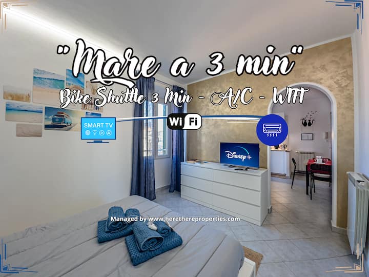 [Zee 3m] Treinen 8m • A/c • Gratiswifi - Varazze