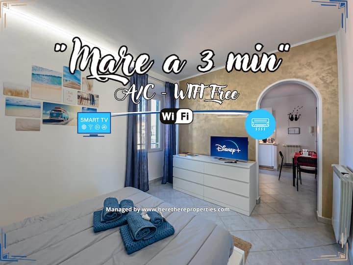 [Zee 3m] Treinen 8m • A/c • Gratiswifi - Stella, Liguria