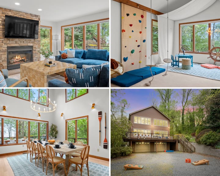 Luxury Family 5br: Gamerm, Movierm, Kayak, Beach - Saint Leonard, MD