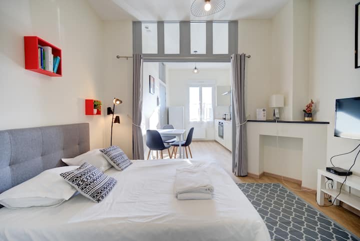 Studio Idéal Pour Découvrir Amboise - Parking - Amboise