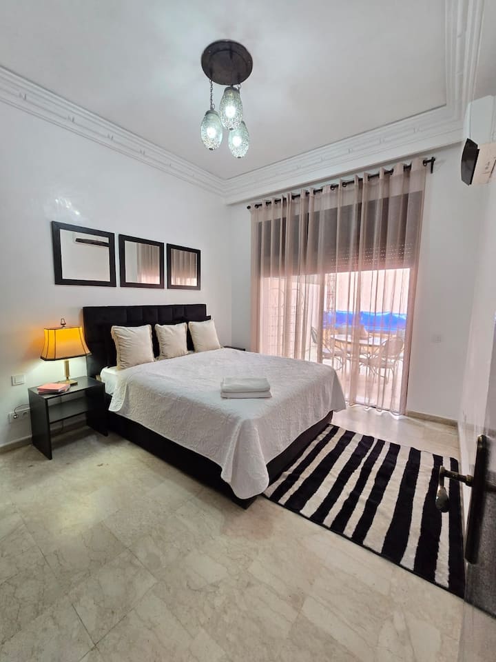 Bel Appartement Avec Charmante Terrasse - Marrakesh